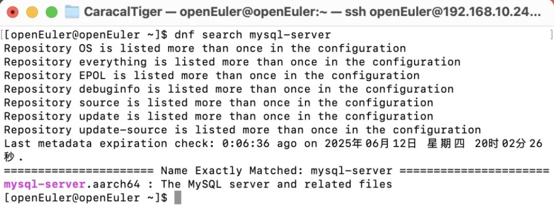 【转载】openEuler 安装 MySQL 的教程 | openEuler社区